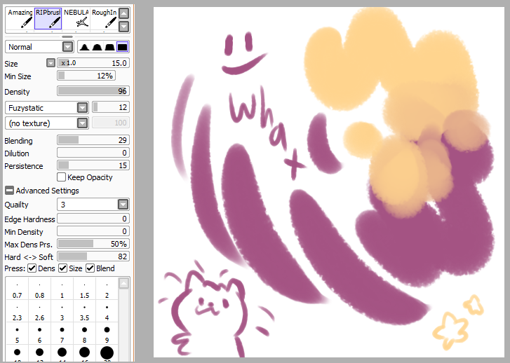 N I C E HI HERE IS EVERY SAI BRUSH I OWN