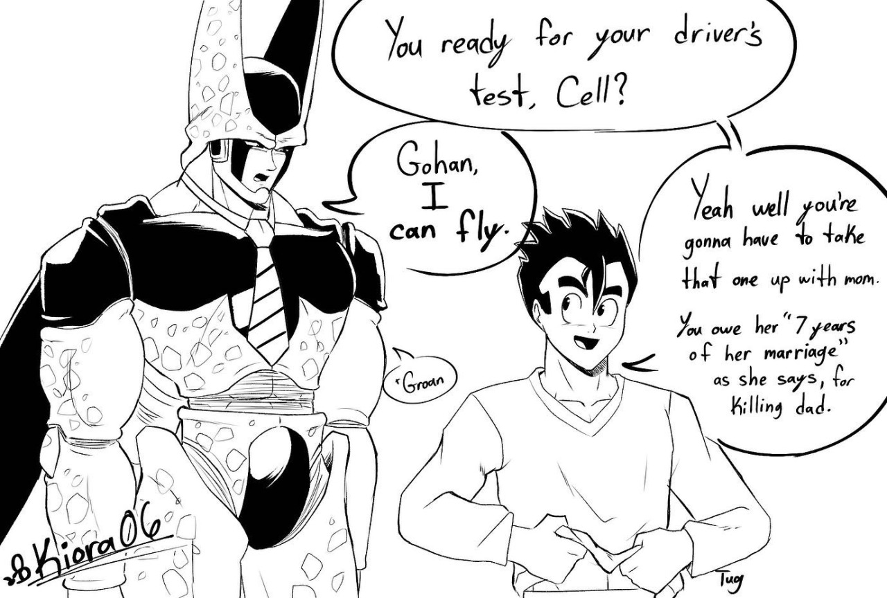 From Here On Im Going History Cell Gohan Au 18