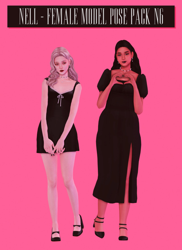 Female Model Pose Pack N6 – @nell-le on Tumblr