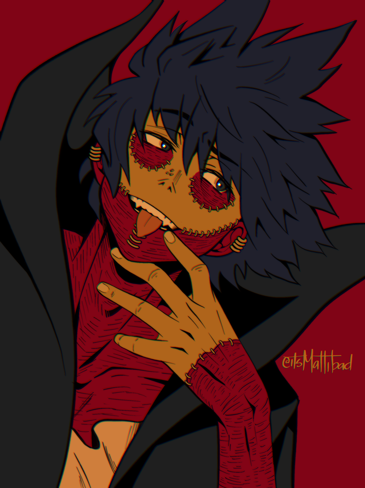 Dabi Supremacy — Keiid Shigaraki Commissioned By Myjessib