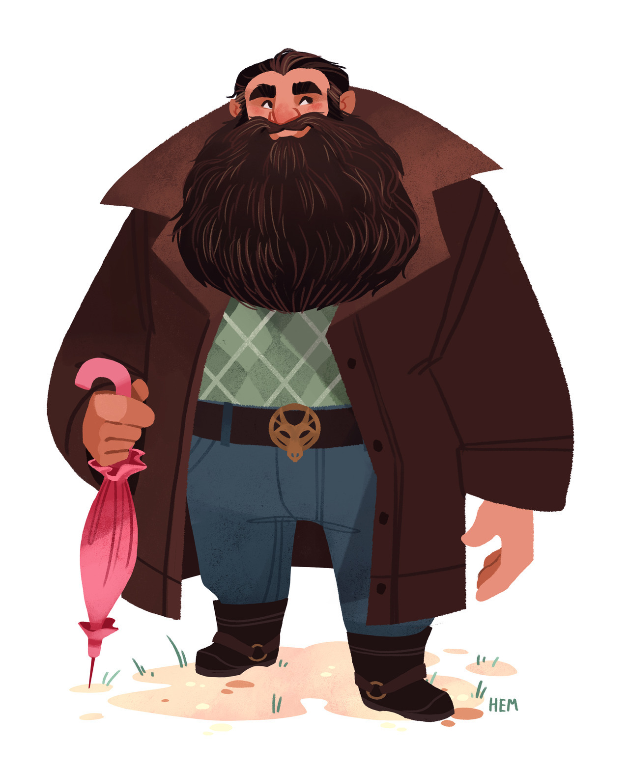 Day 11 Of 31daysofharry Hagrid Hagrid Has A Hollisketch