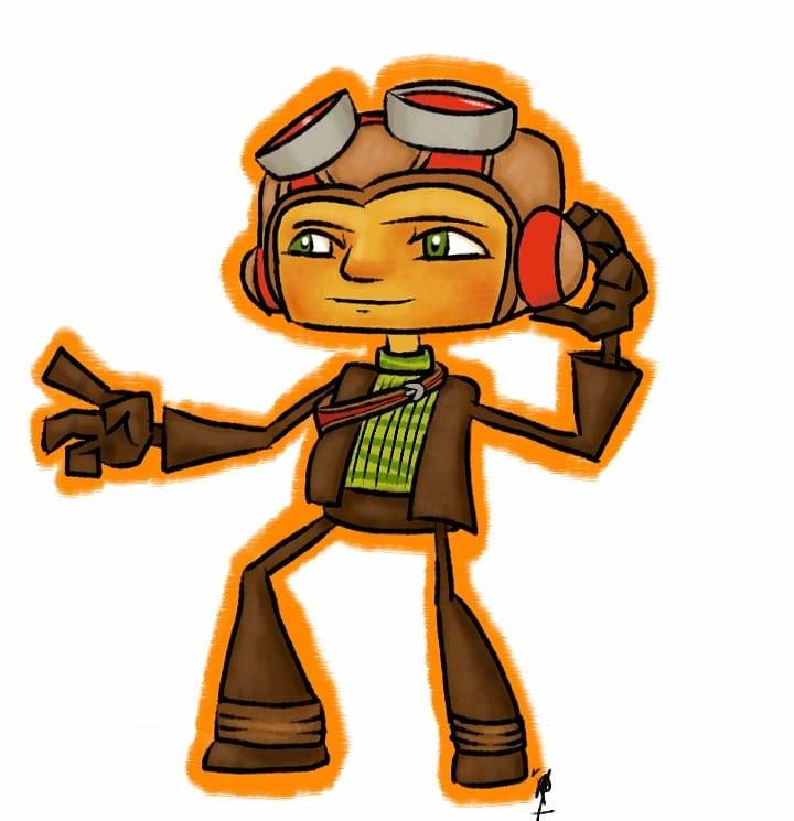 Isa Arts On Tumblr Razputinaquato Psychonauts Game Autodesksketchbook Fanart Donotsteal