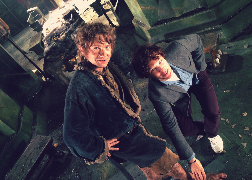 The Hobbit • Behind The Scenes Benedict Cumberbatch