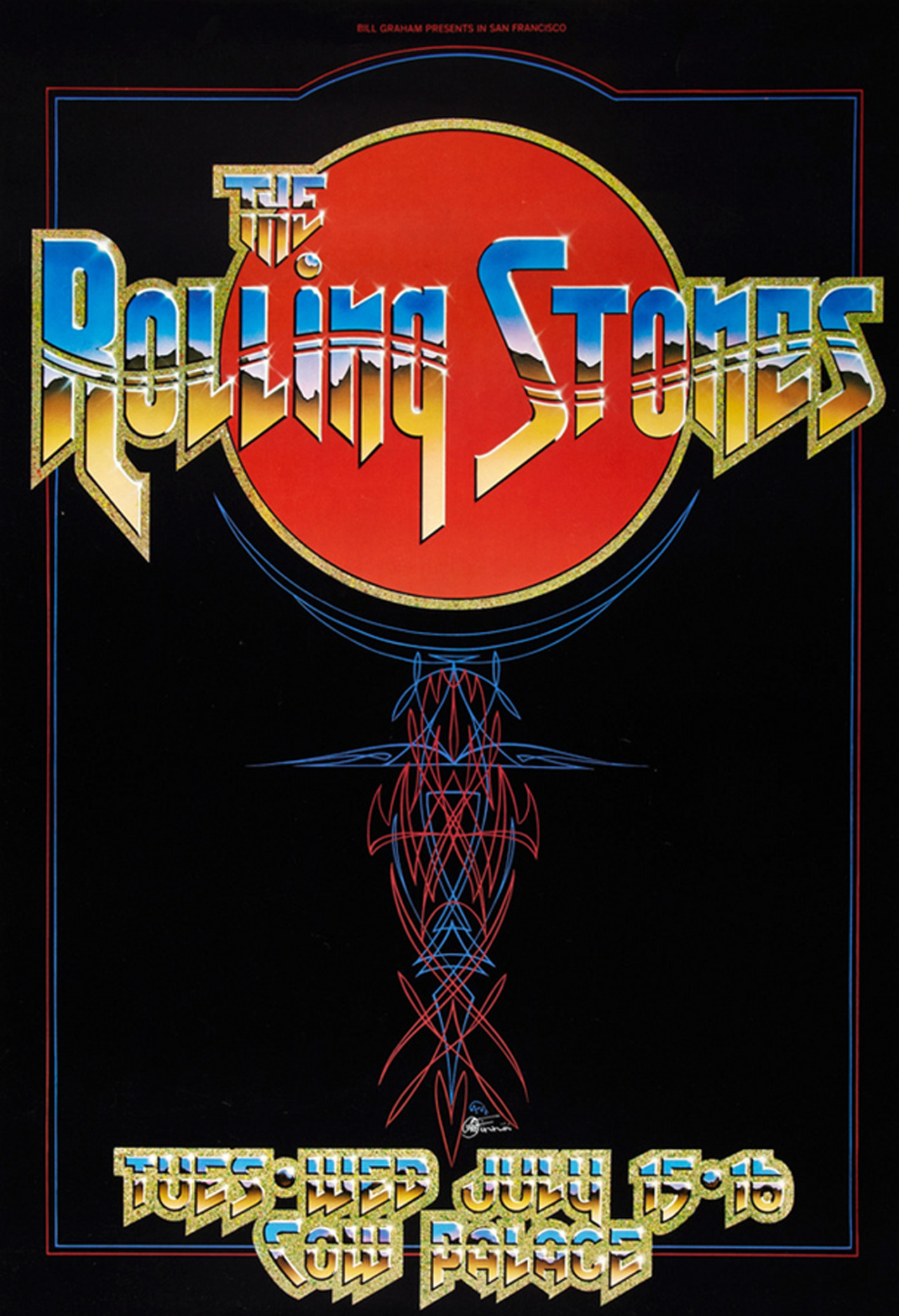 Chrisgoesrocks Music Site ♫♪♪ — The Rolling Stones Concert Poster At