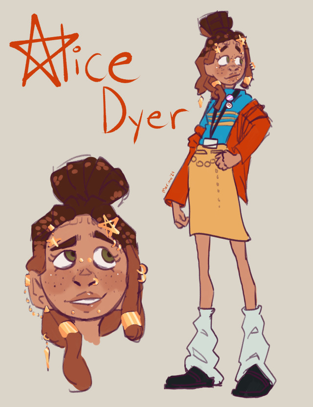 I haven't seen anyone draw Alice how I've been imagining her so I've ... I haven't seen anyone draw Alice how I've been imagining her so I've ...