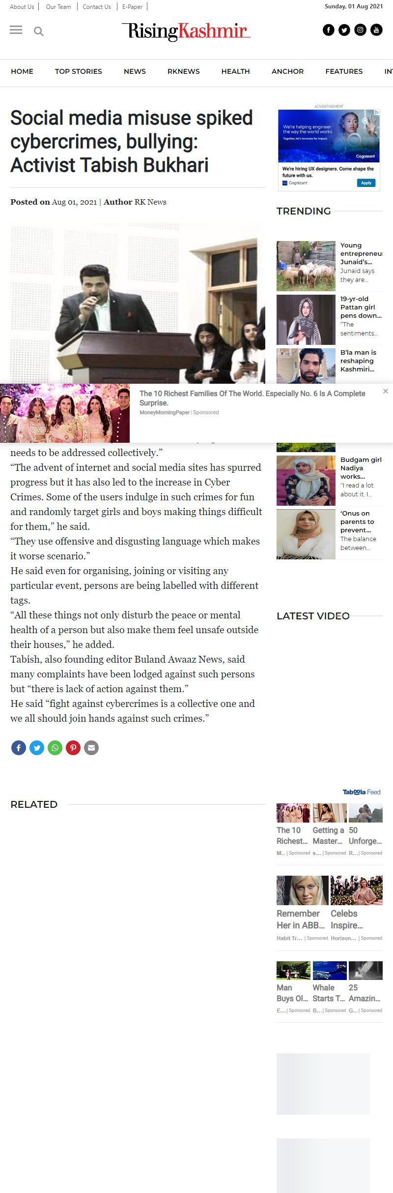 Social media misuse spiked cybercrimes, bullying:... - Cyber Bullying ... Social media misuse spiked cybercrimes, bullying:... - Cyber Bullying ...