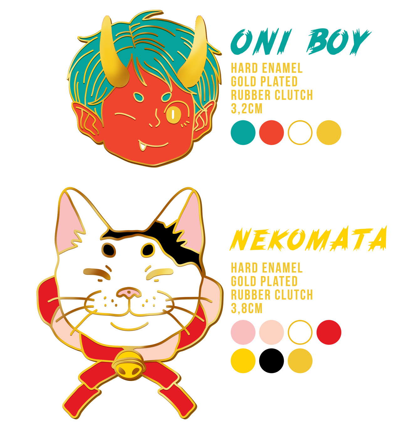 Eroten Karinajoule Yokai Pin Hello We Finally