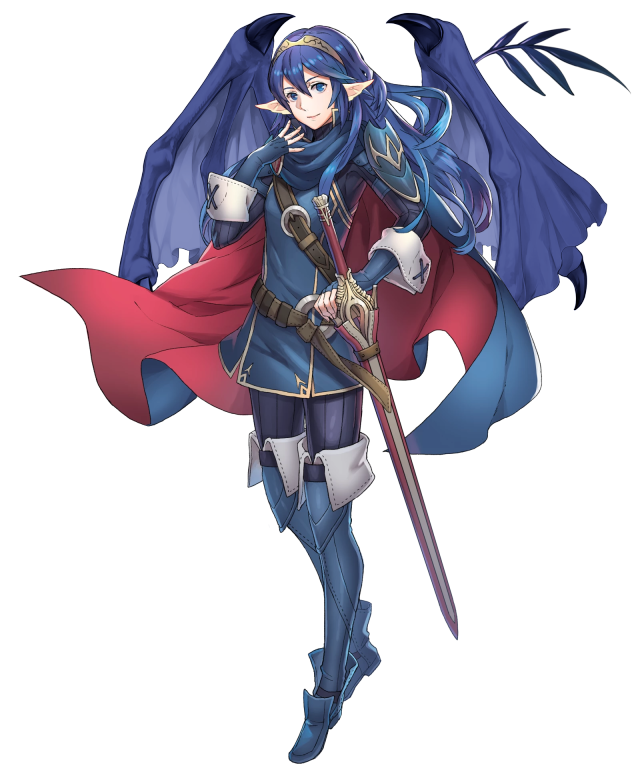 Ooh, can I have Lucina with a manakete tail and wings? Please and thank you? – @godly-feh-edits ...