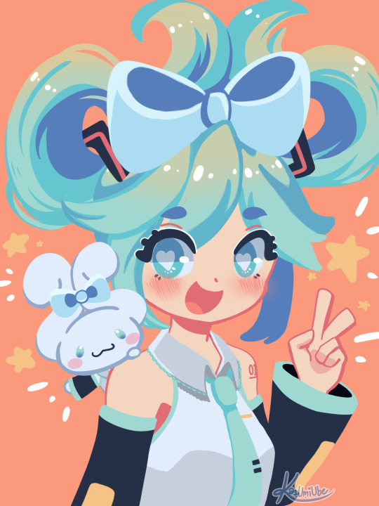 Miku X Cinnamoroll Explore Tumblr Posts And Blogs Tumpik