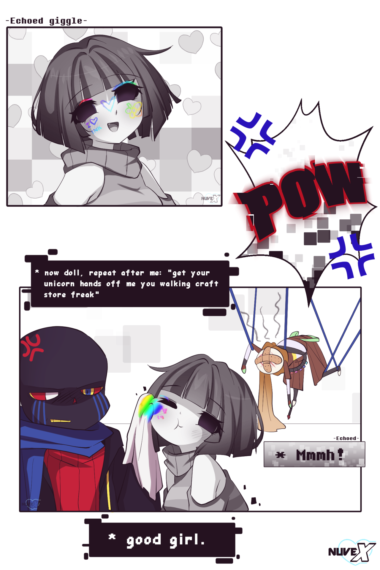 Error Sans X Core Frisk Rule34