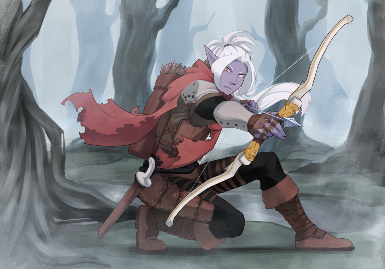 Drow Ranger Dandd