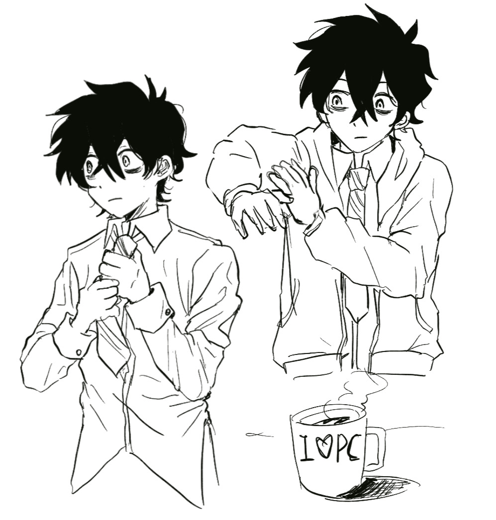 Kylar gets ready to go school – @zincolaa on Tumblr Kylar gets ready to go school – @zincolaa on Tumblr