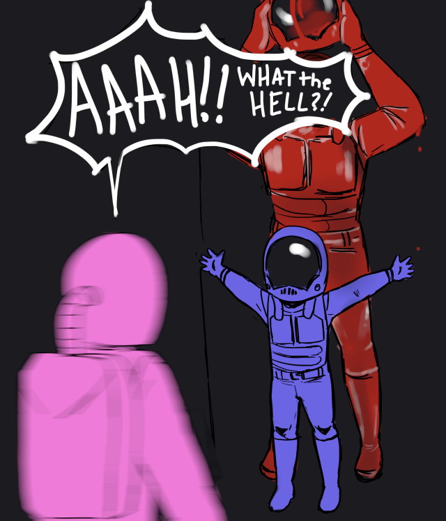 Among Us Red X Black Among Us White X Pink Tumblr The Among Us Characters Are Crewmembers
