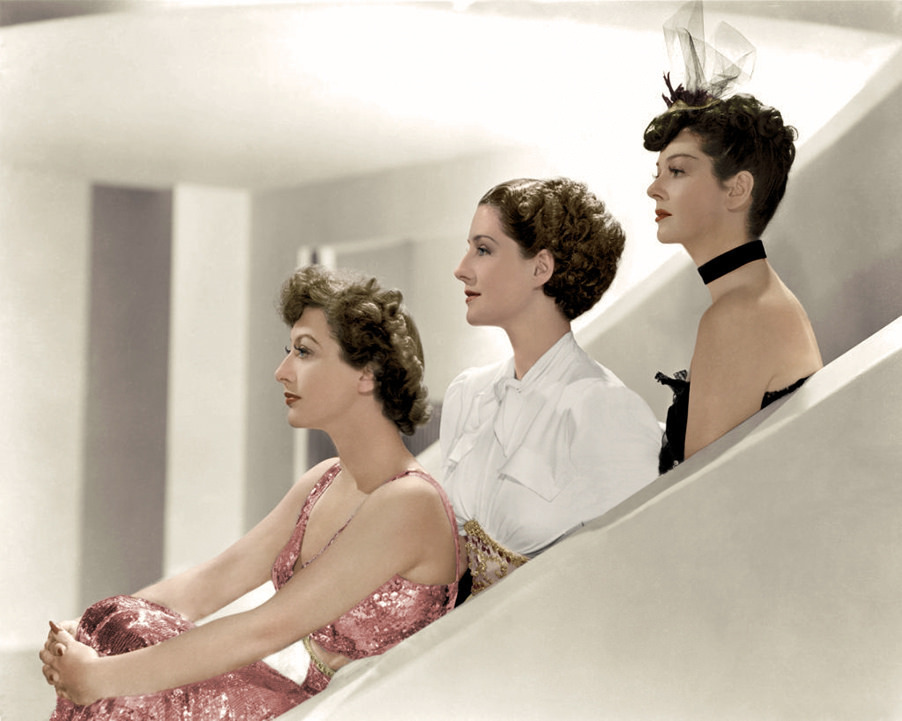 Movies — Norma Shearer Joan Crawford And Rosalind Russell