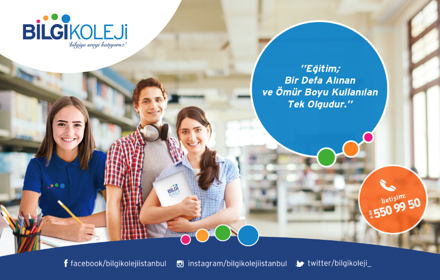 Bilgi Koleji olarak; okulunu seven, okulunda mutlu olan öğrencilerin başarıyı yakalayacağına ...