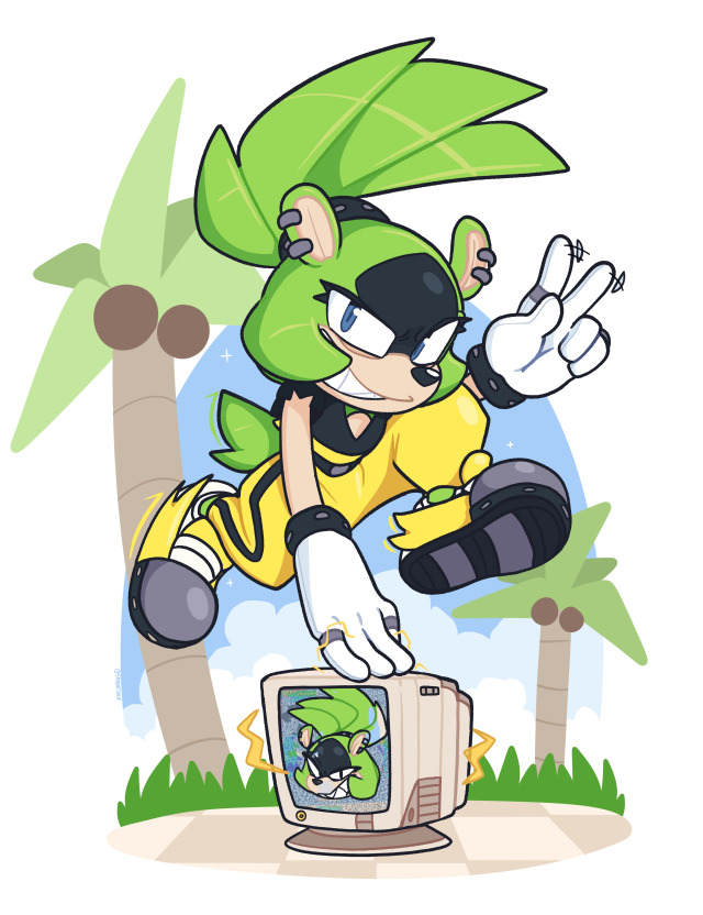 Surge The Tenrec Been Wanting To Draw Her For A While Spadetale On Tumblr