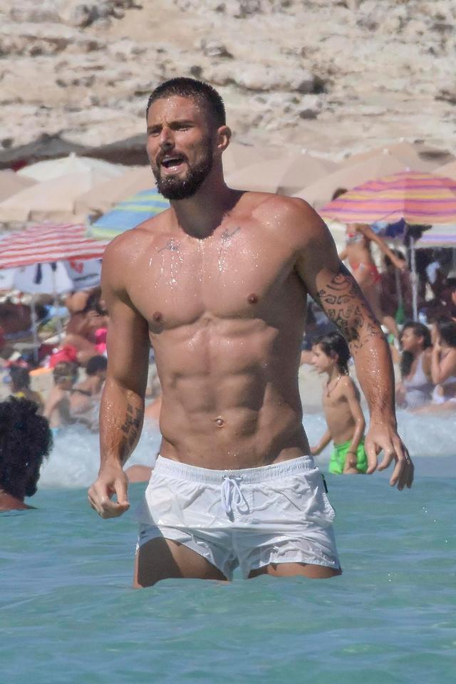 Olivier Giroud Beach Hot Sex Picture