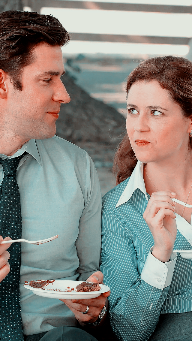 Jim And Pam The Office Wallpaper