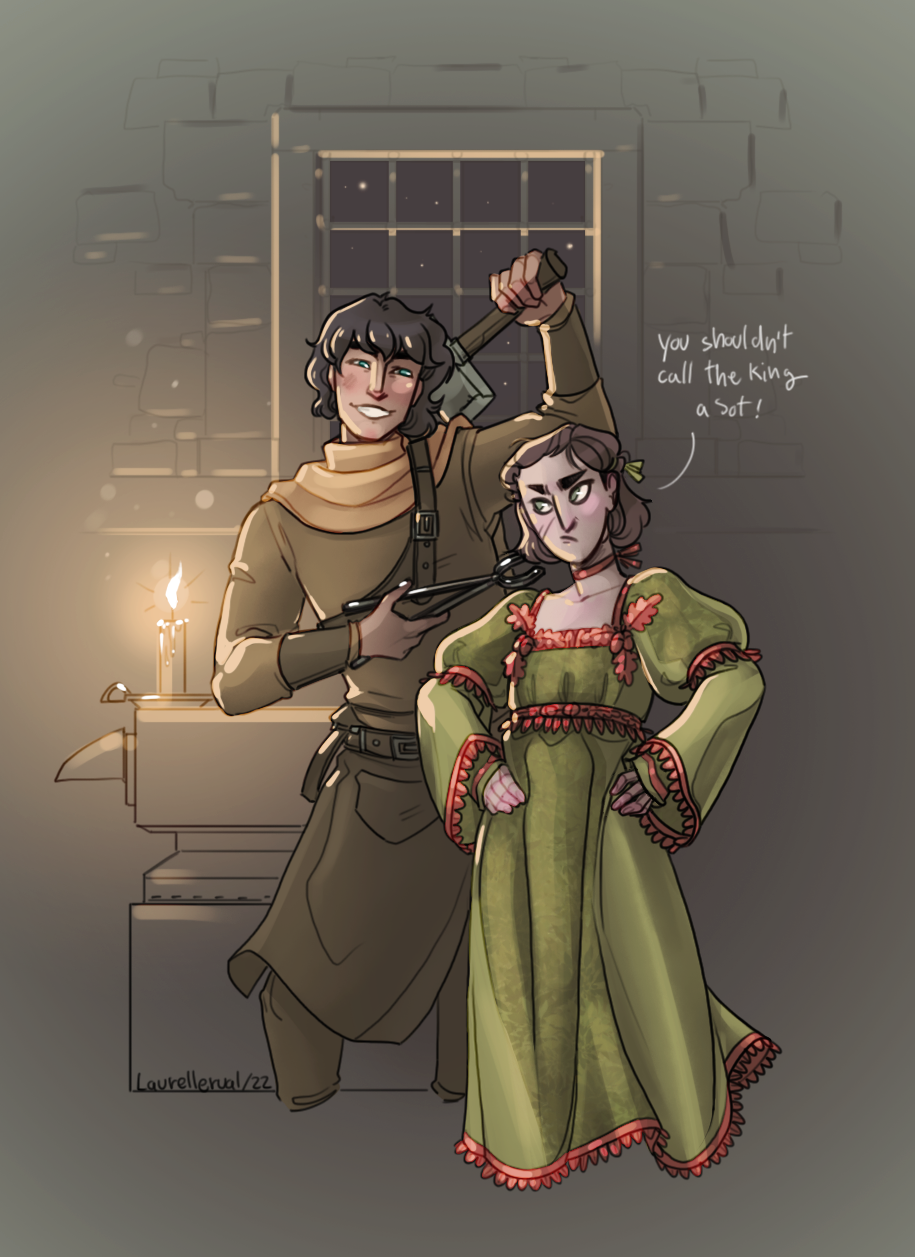 Arya Stark And Gendry Fan Art