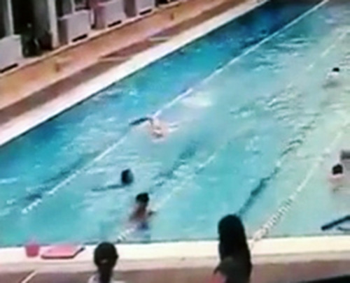 Pool Bully Hurls Young Girl Out Of His Swimming Andy Wells