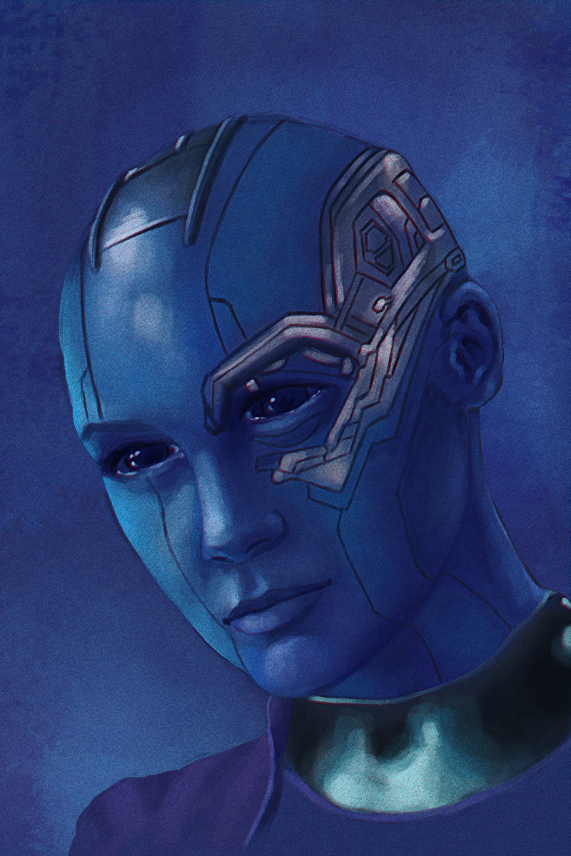 Art Mostly — Nebula Fan Art Nebula From Guardiand Of The