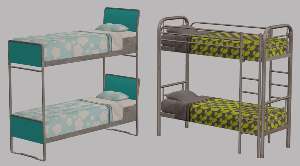 Favourites Part 16 Bunks Threadandsandpaper Anes Shiftable Bed Hugelunatic Anes Single
