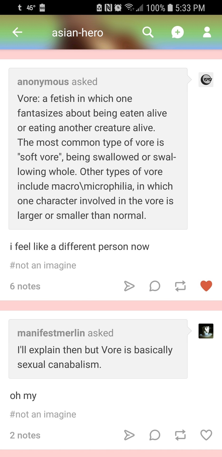 Asian Vore Telegraph