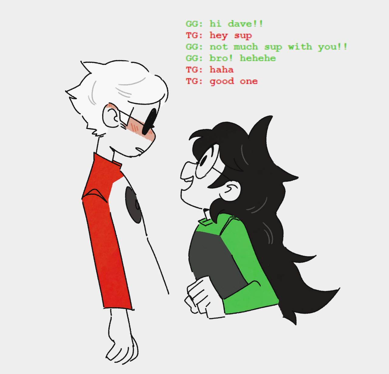 Dave And Jade Homestuck
