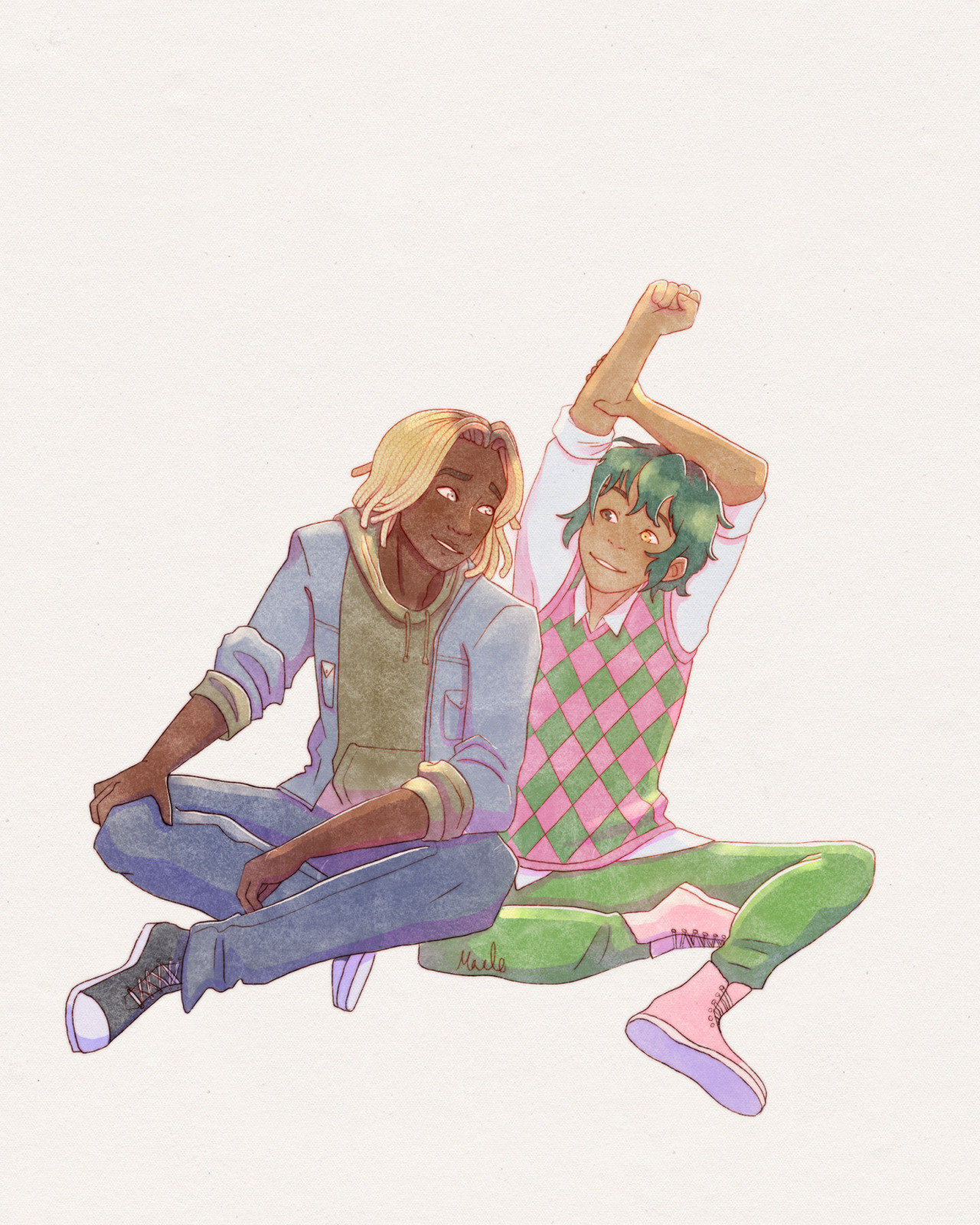 Commissions Are Open — Happy Pride To Them Magnus And Alex Own My Heart