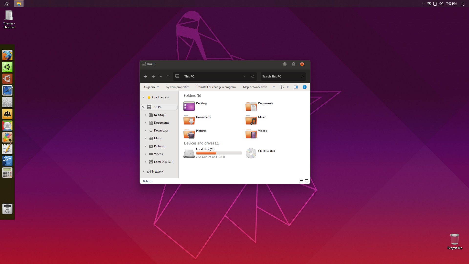 SkinPack — Ubuntu SkinPack for Windows 11 SkinPack — Ubuntu SkinPack for Windows 11