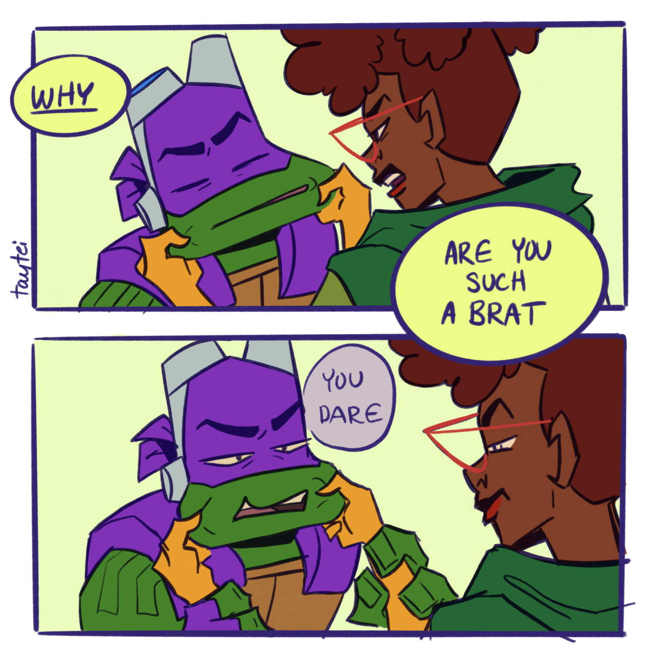 Donnie And April Comic