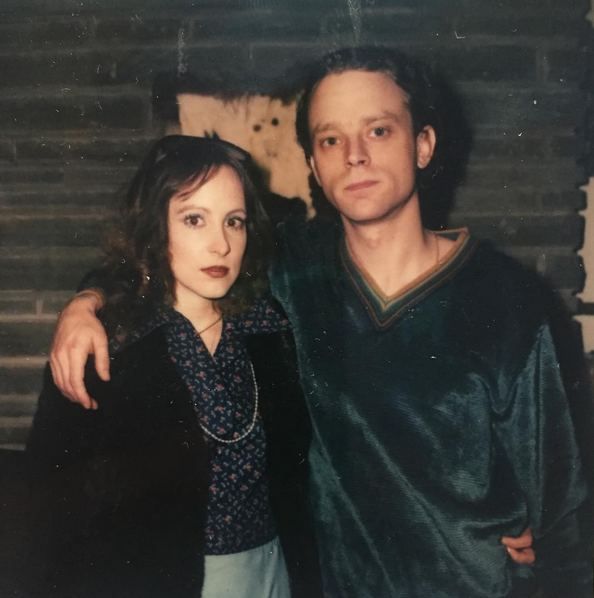 Young Brad And Joni Dourif From Fiona Dourifs