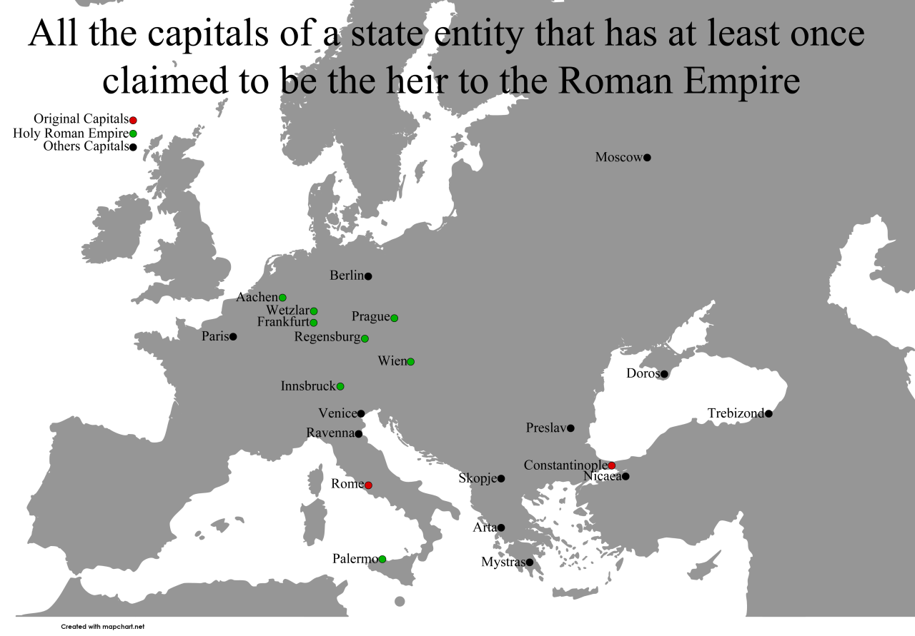 All the capitals of a state entity that has at... - Maps on the Web All the capitals of a state entity that has at... - Maps on the Web