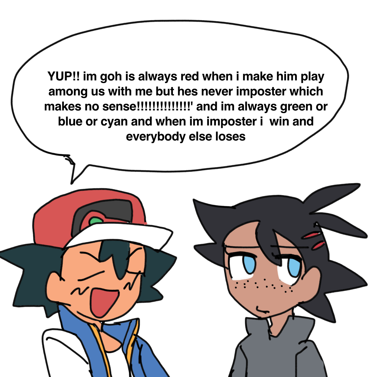 Ask Ash And Goh — I Feel Like Ask And Goh Need Hugs