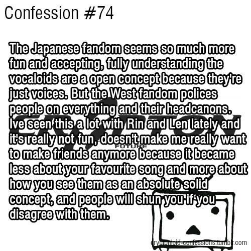 Vocaloid Crypton Confessions
