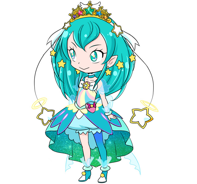 Cure Milky, Twinkle style. – @mahou-furbies on Tumblr