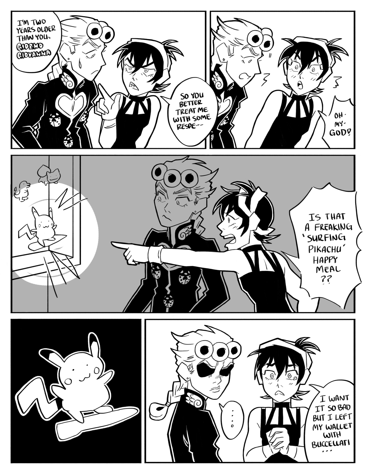 I Once Knew A Jo โ Narancia Gets A Happy Meal