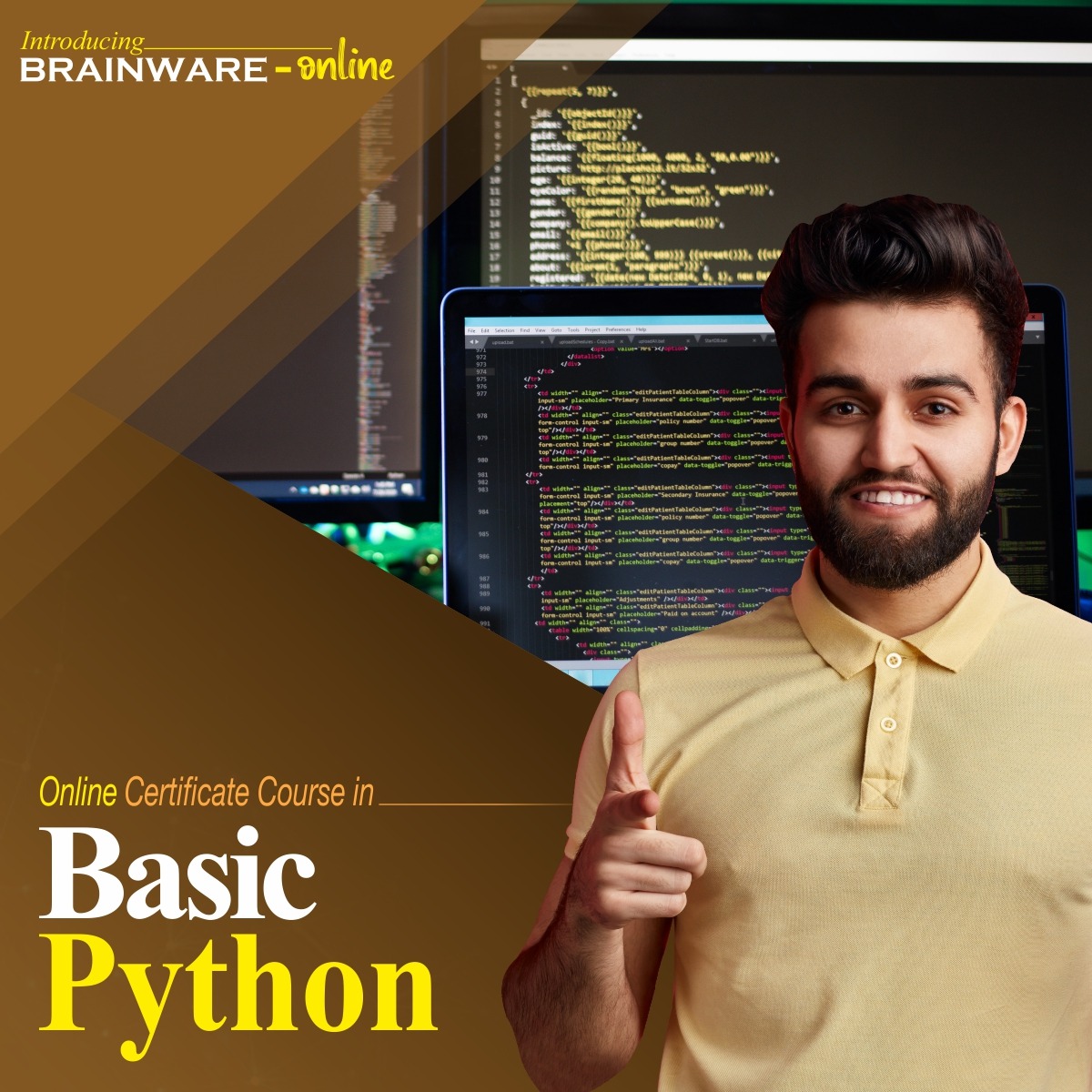 Brainware University — Basic Python Brainware Online Master Basic