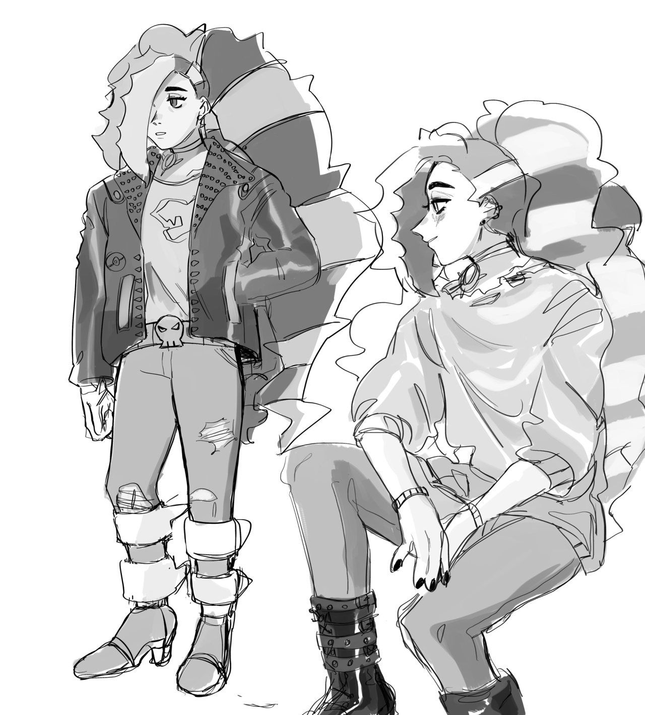 Hi — Reposting Some Old Piers Marnie Fanart Because I