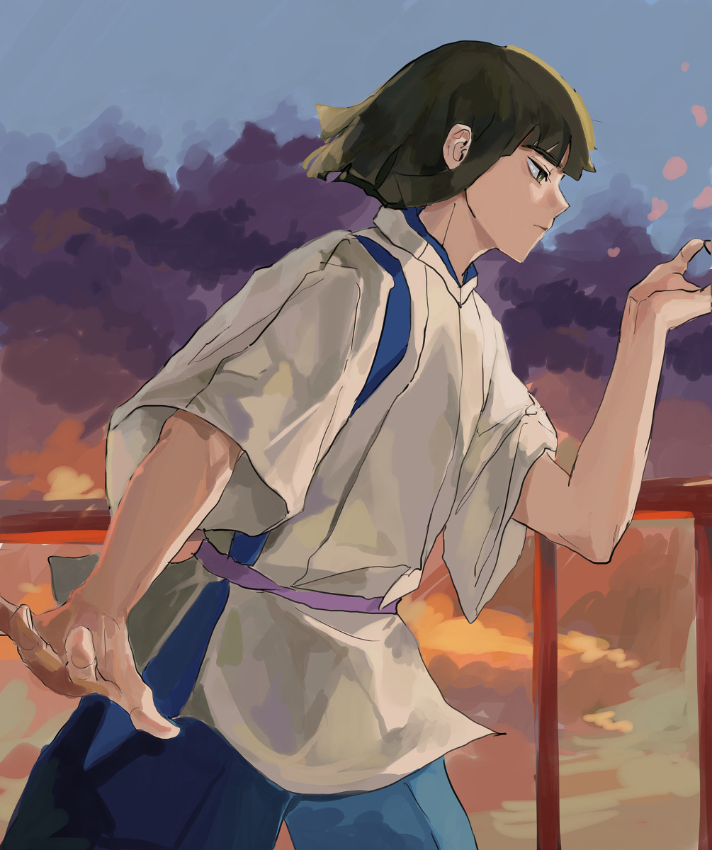 Spirited Away Fanart Haku