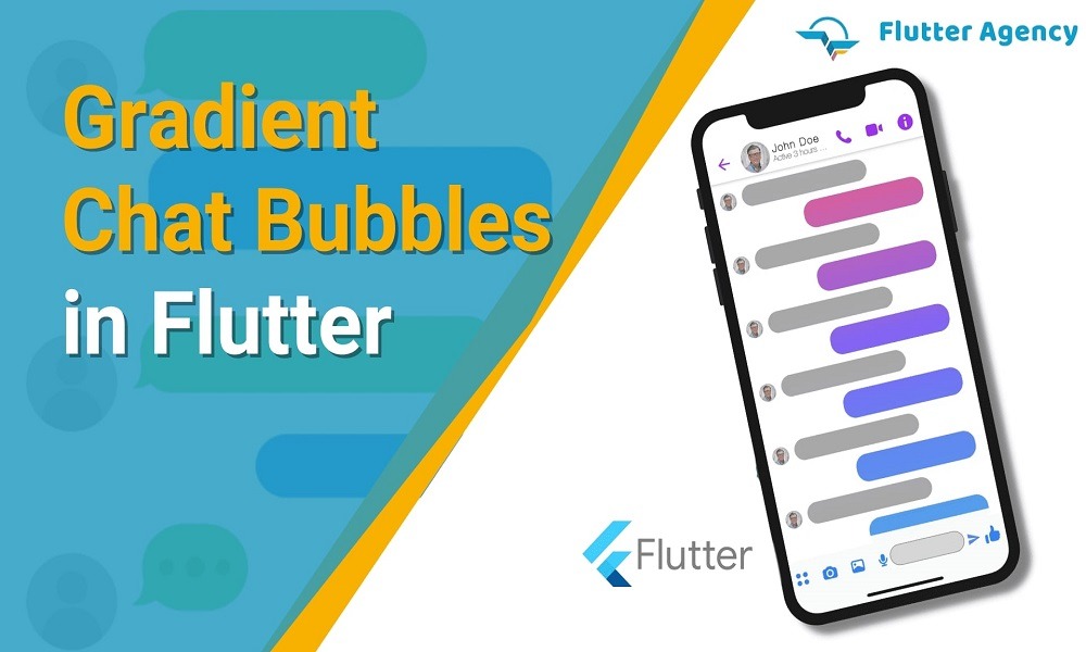 Flutter Agency — How To Create Gradient Chat Bubbles In Flutter