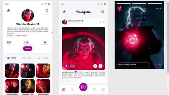 Queenie Coding Set Instagram Social Media Template