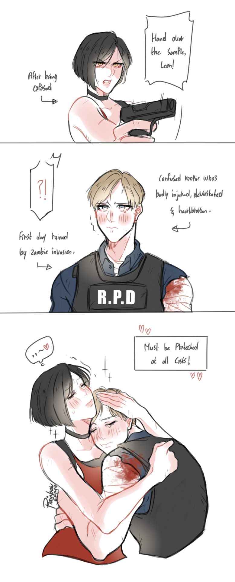 Leon X Ada Fanart Explore Tumblr Posts And Blogs Tumpik