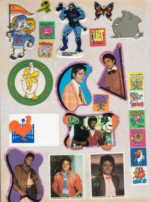 Paranoia Girlsjp Apocrypha Larissas Sticker Collection 1985