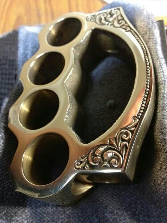 Brass Knuckles Guns Knives Gear