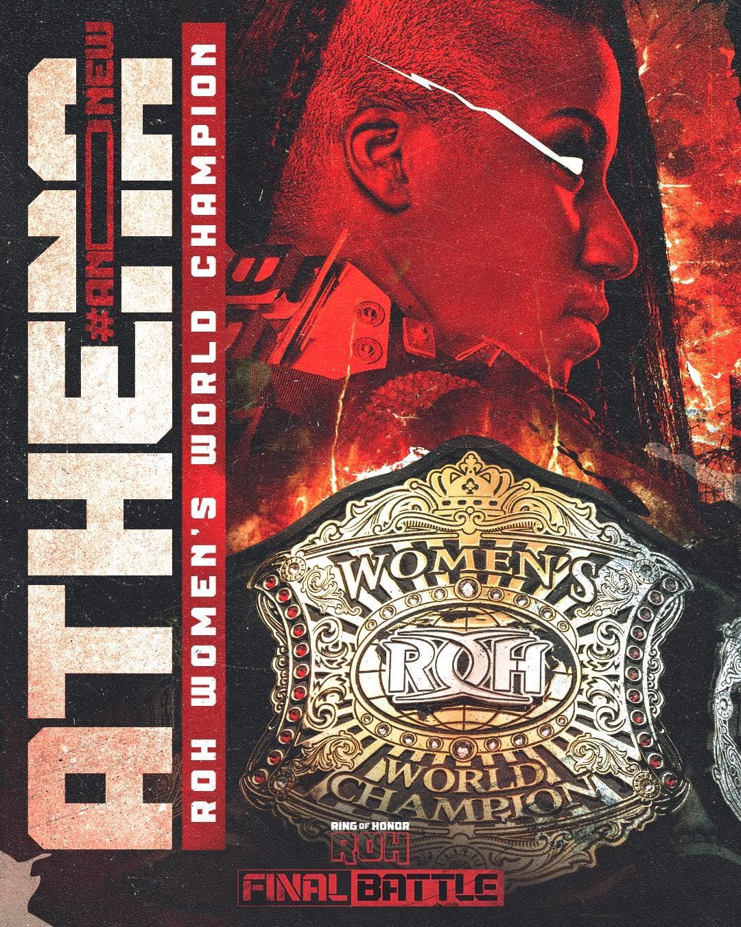 Wwe Women 馃尀 Athena Is The New Roh Womens World Champion