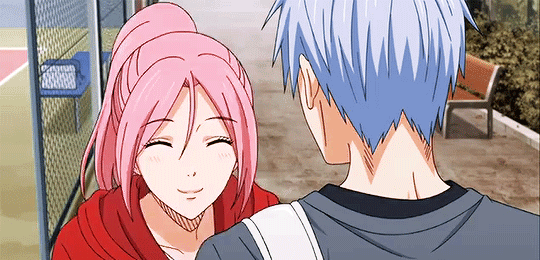 Momoi Kuroko Gif