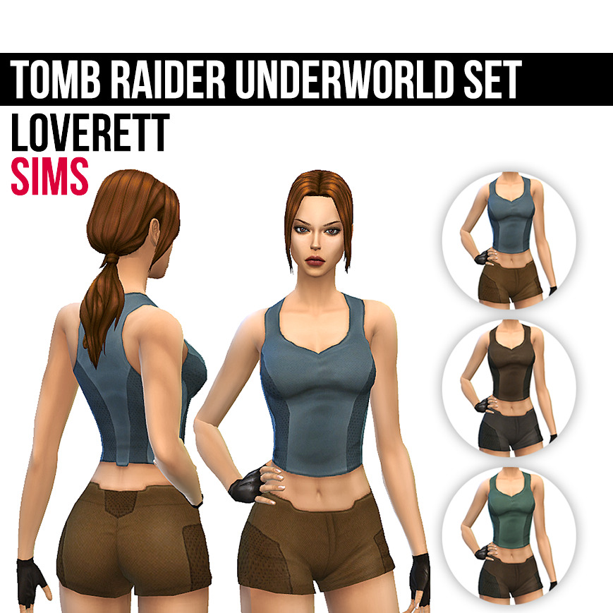 Loverettsims Tomb Raider Underworld Jungle Set Dopecherryblossomheart