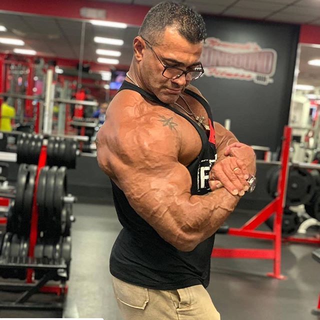 Bodybuilders Wearing Glasses