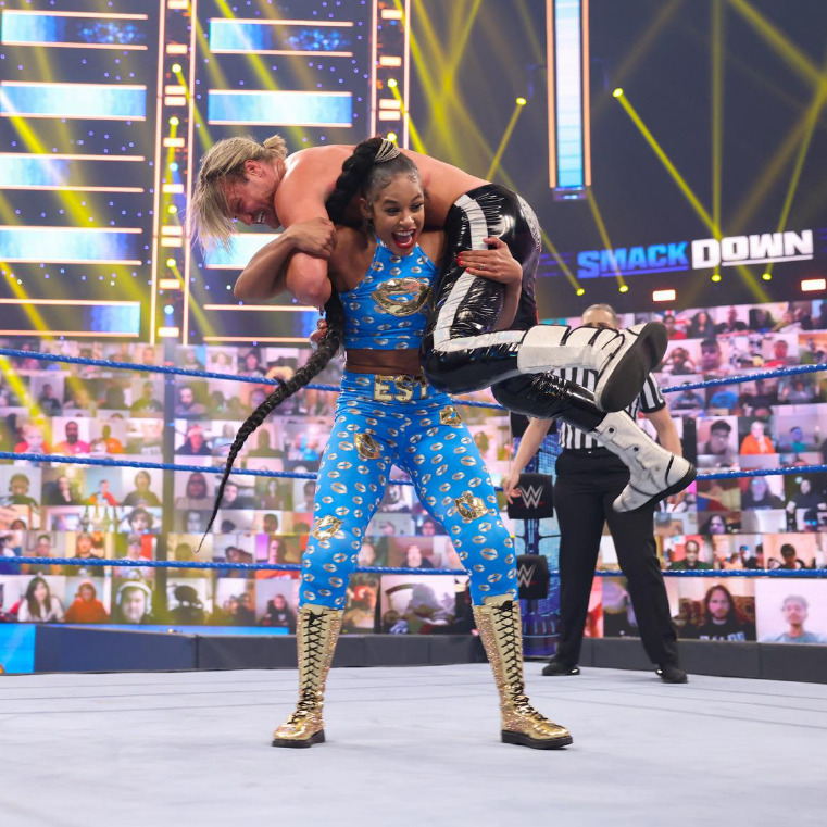 Women of WWE — Six-Person Mixed Tag Team Match SmackDown: April... Women of WWE — Six-Person Mixed Tag Team Match SmackDown: April...